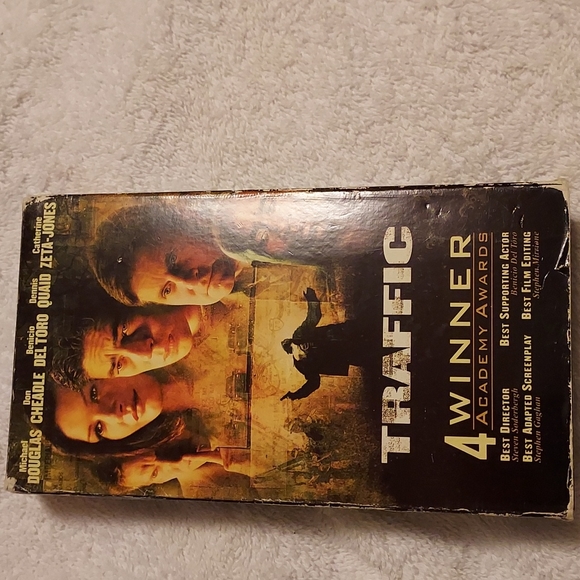 USA ENTERTAINMENT | Media | Used Vhs Movie Traffic Staring Michael ...